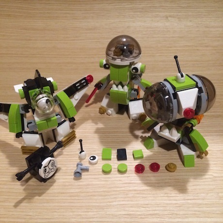 【レビュー】オービトン族 MAX! 公式組み替え【ミクセル "シリーズ4"】: ヘタLEGO!